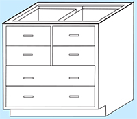 UniLine Casework Groupings